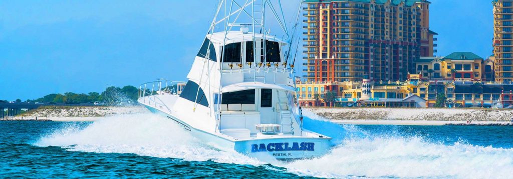 Charter Boat Backlash, Offshore Deep Sea Fishing, Destin, Florida