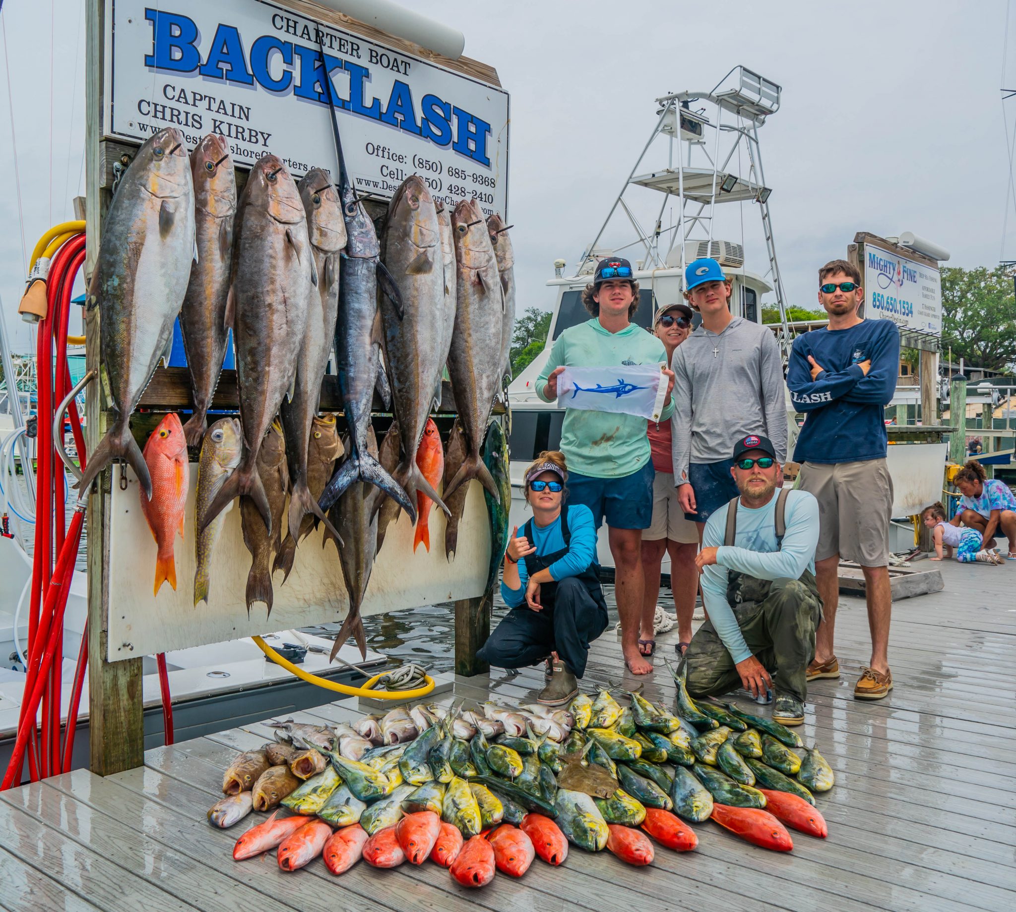 Destin Offshore Fishing Charters | Charter Boat Backlash